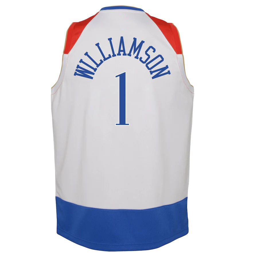 No Pelicans 1 Zion Williamson Preschool 2020 21 Swingman Jersey City