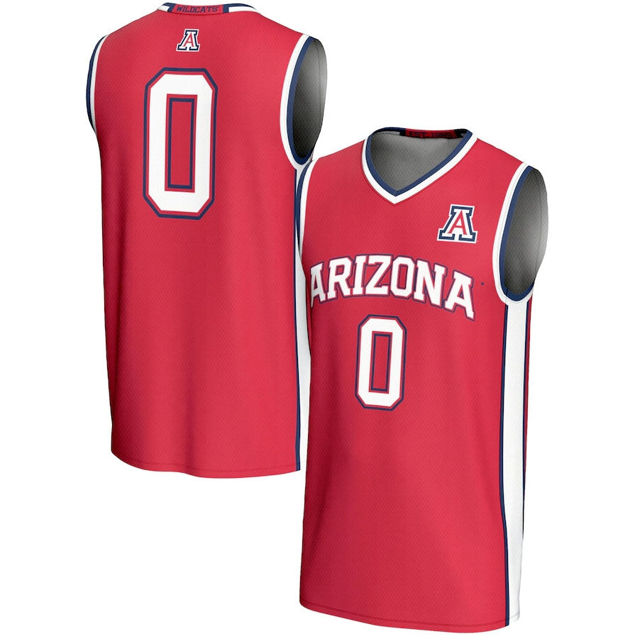 #0 A.Wildcats GameDay Greats Lightweight Basketball Jersey - Red Stitc ...
