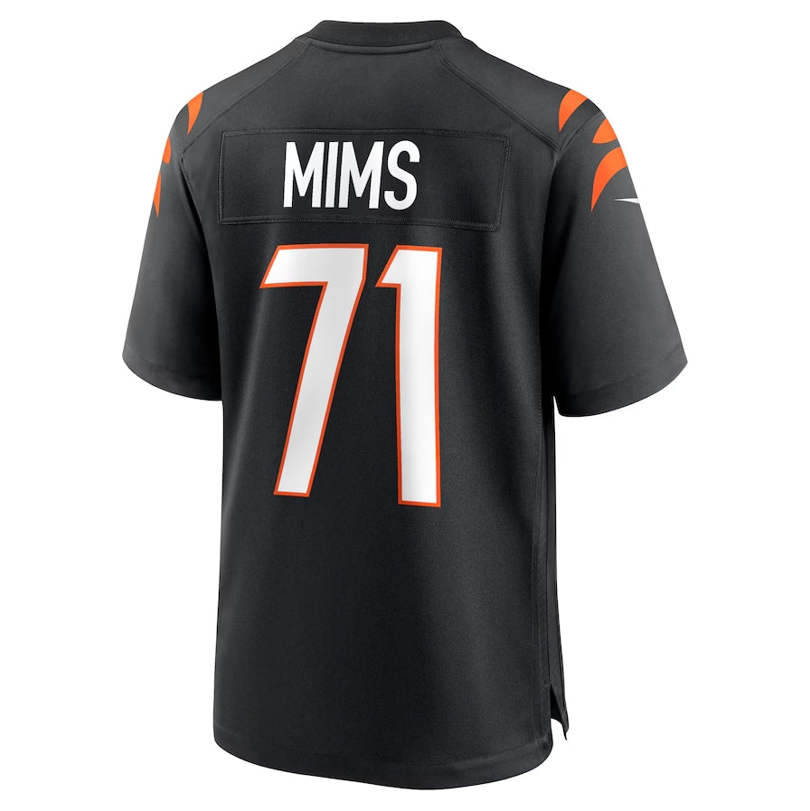 C.Bengals #71 Amarius Mims 2024 Draft First Round Pick Player Game Jer ...
