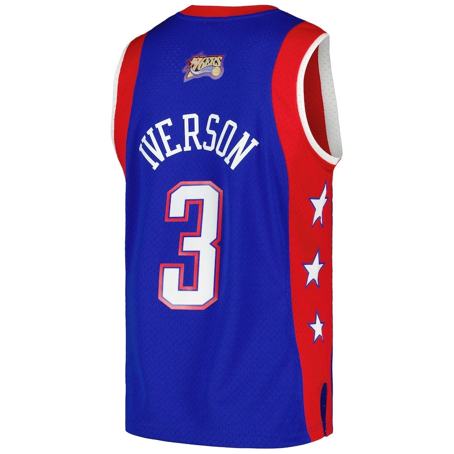 E.Conference #3 Allen Iverson Mitchell & Ness Hardwood Classics 2004 A ...