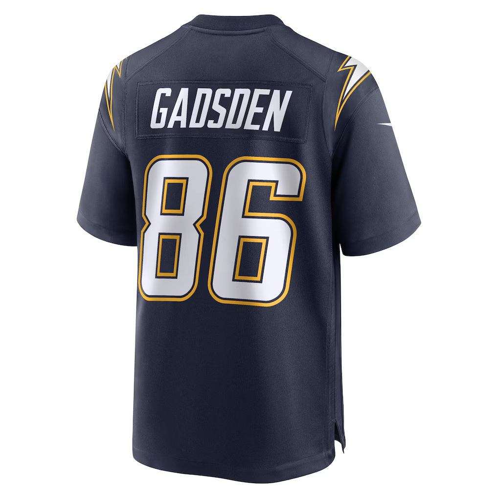 LA.Chargers #86 Oronde Gadsden Navy Alternate 2 Super Chargers Game St ...