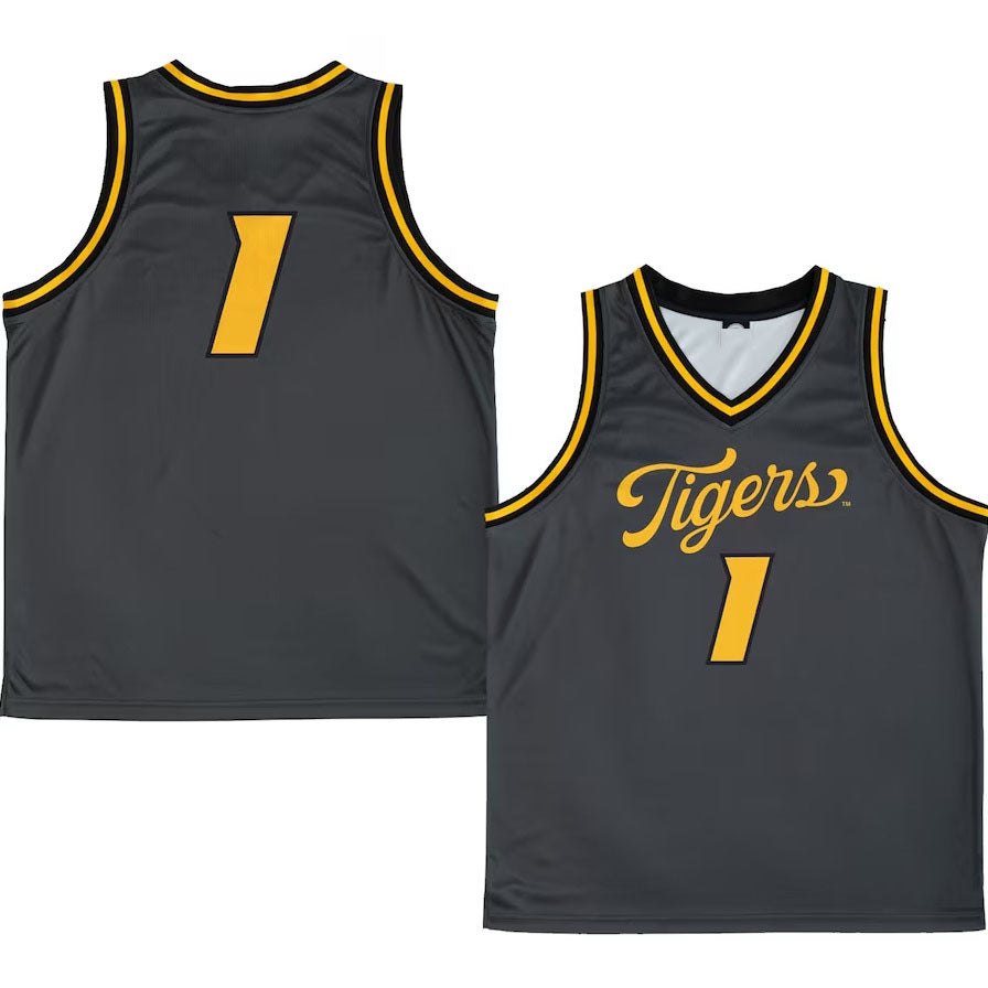 #1 M.Tigers Unisex Alternate Script Jersey - Anthracit American Colleg ...