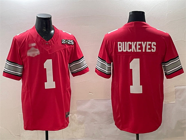 O.State Buckeyes #1 Buckeyes Red 2025 CFP Final With National Champion ...
