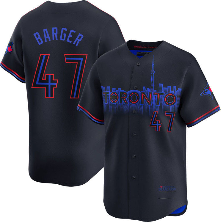 Toronto Blue Jays #47 Addison Barger City Connect Limited Jersey Baseb ...