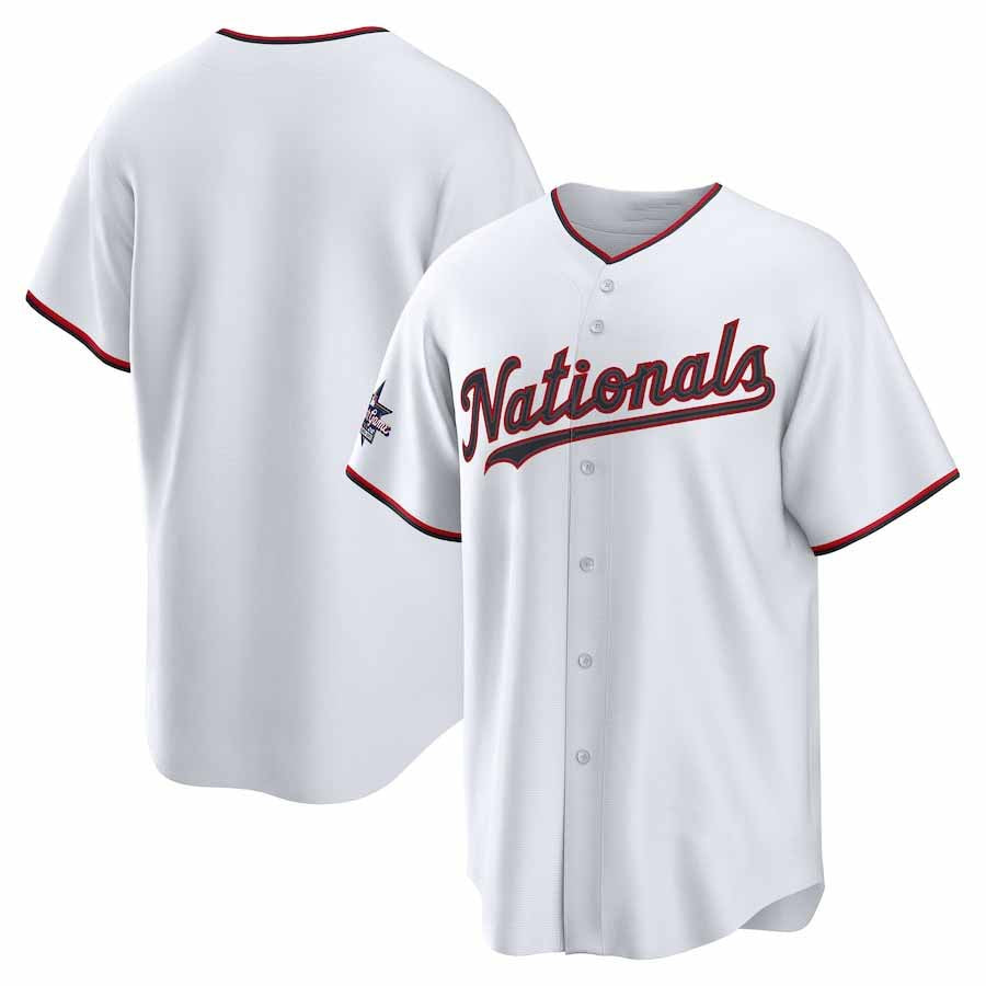 Washington Nationals 2025 All-Star Game Home Replica Jersey - White Ba ...
