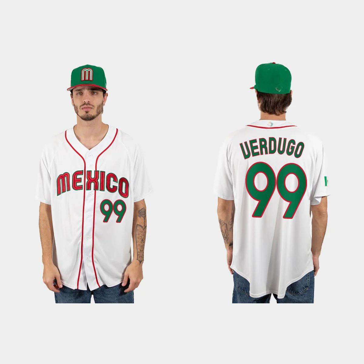#99 ALEX VERDUGO MEXICO BASEBALL 2023 WORLD BASEBALL CLASSIC JERSEY ¨C ...