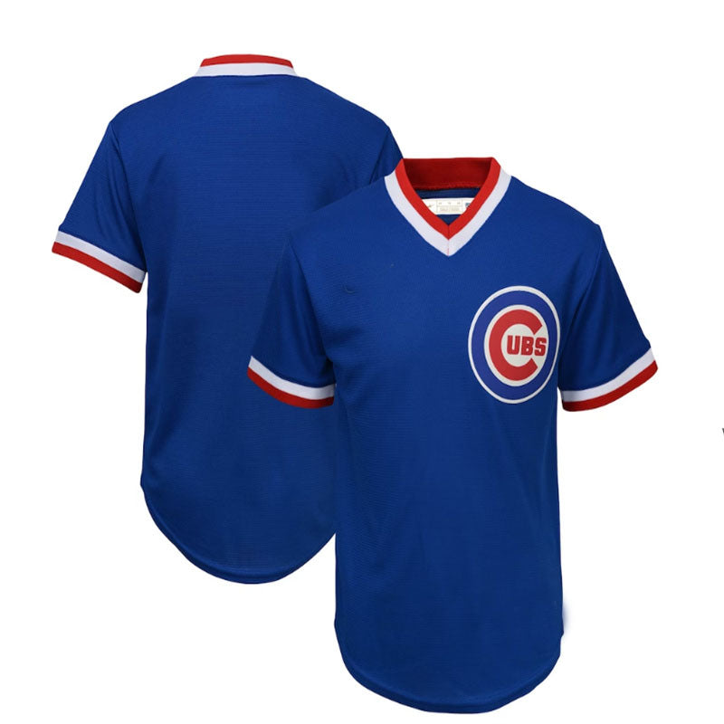 Chicago Cubs Road Cooperstown Collection Team Jersey - Royal Baseball ...