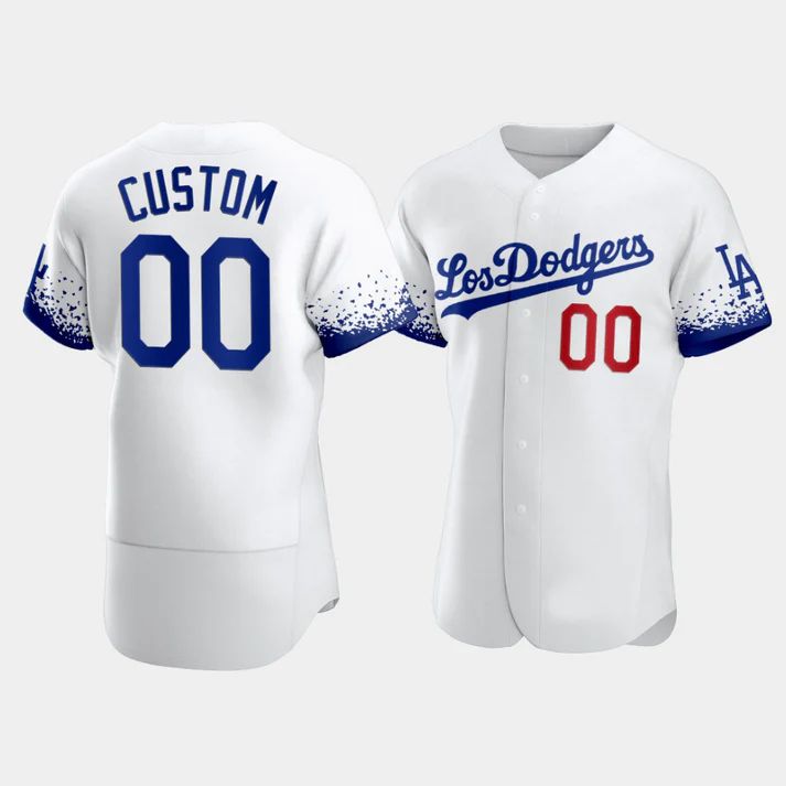 Baseball Jerseys Custom Los Angeles Dodgers Fashion White Stitched Jer ...