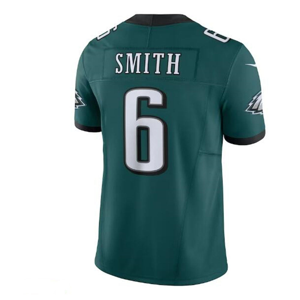 P.Eagles #6 DeVonta Smith Vapor F.U.S.E. Limited Jersey - Green Stitch ...