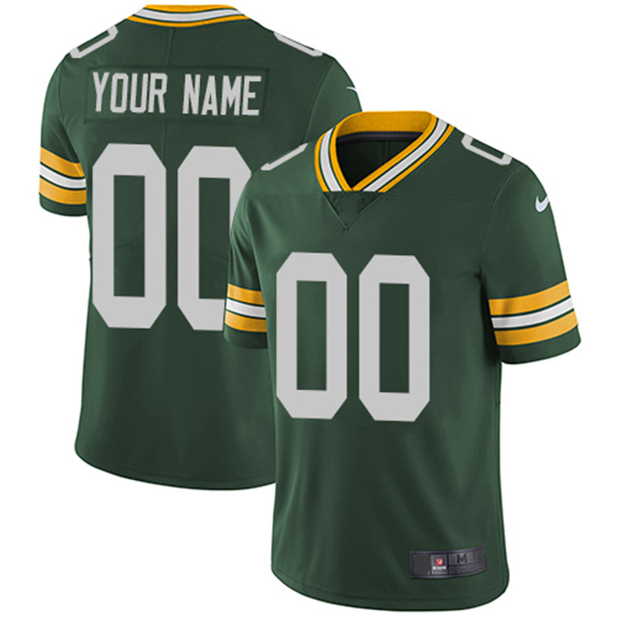 Custom GB.Packers Green Customized Vapor Untouchable Player Limited Je ...