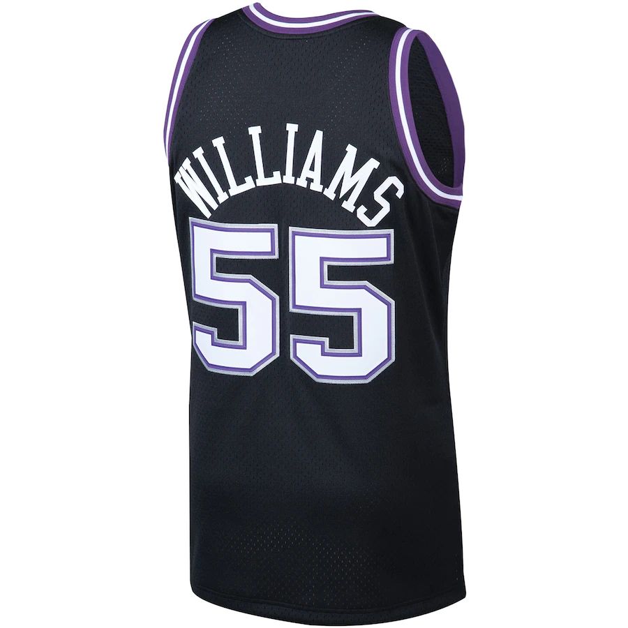 S.Kings #55 Jason Williams Mitchell & Ness 2000-01 Hardwood Classics S – Puhics