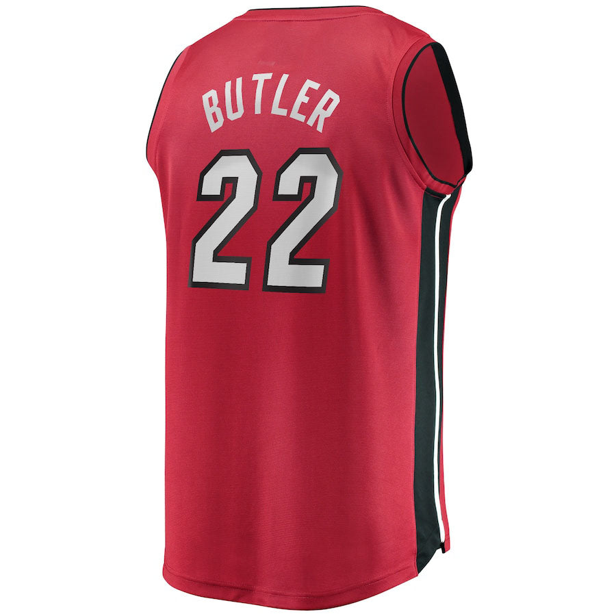 M.Heat #22 Jimmy Butler Fanatics Branded 2020-21 Fast Break Replica Je ...