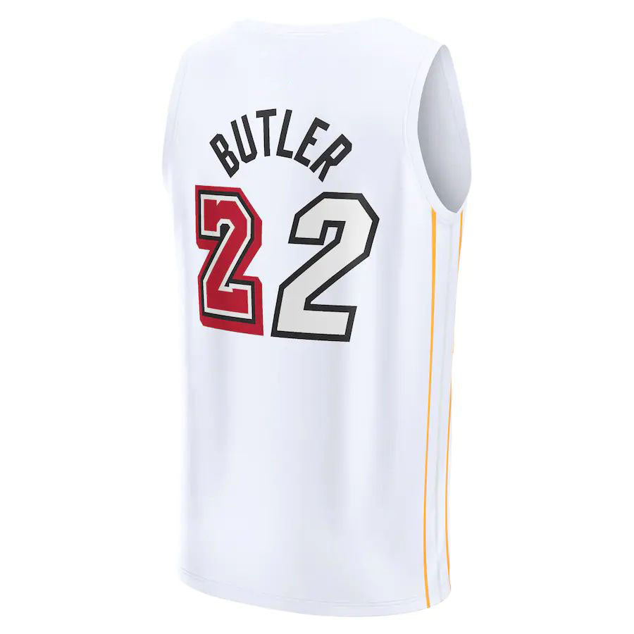 M.Heat #22 Jimmy Butler Fanatics Branded 2022-23 Fastbreak Jersey City ...