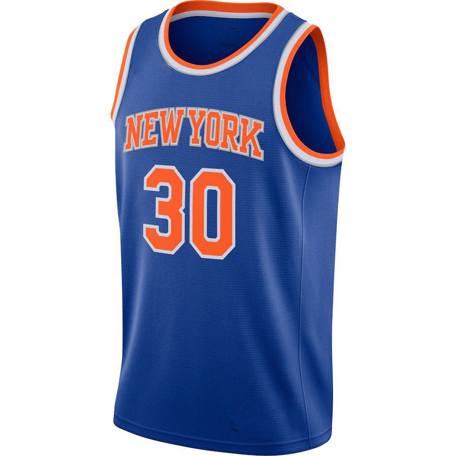 NY.Knicks #30 Julius Randle 2020-21 Swingman Jersey Icon Edition Blue ...