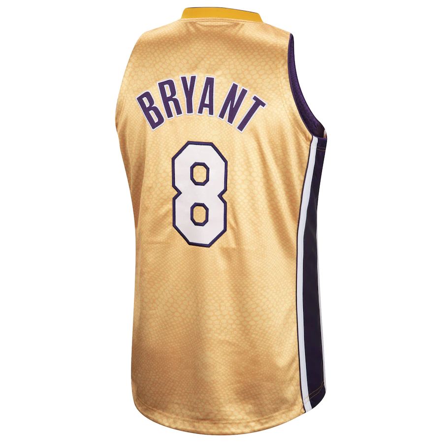 LA.Lakers #8 Kobe Bryant Mitchell & Ness Authentic Reversible Jersey G ...