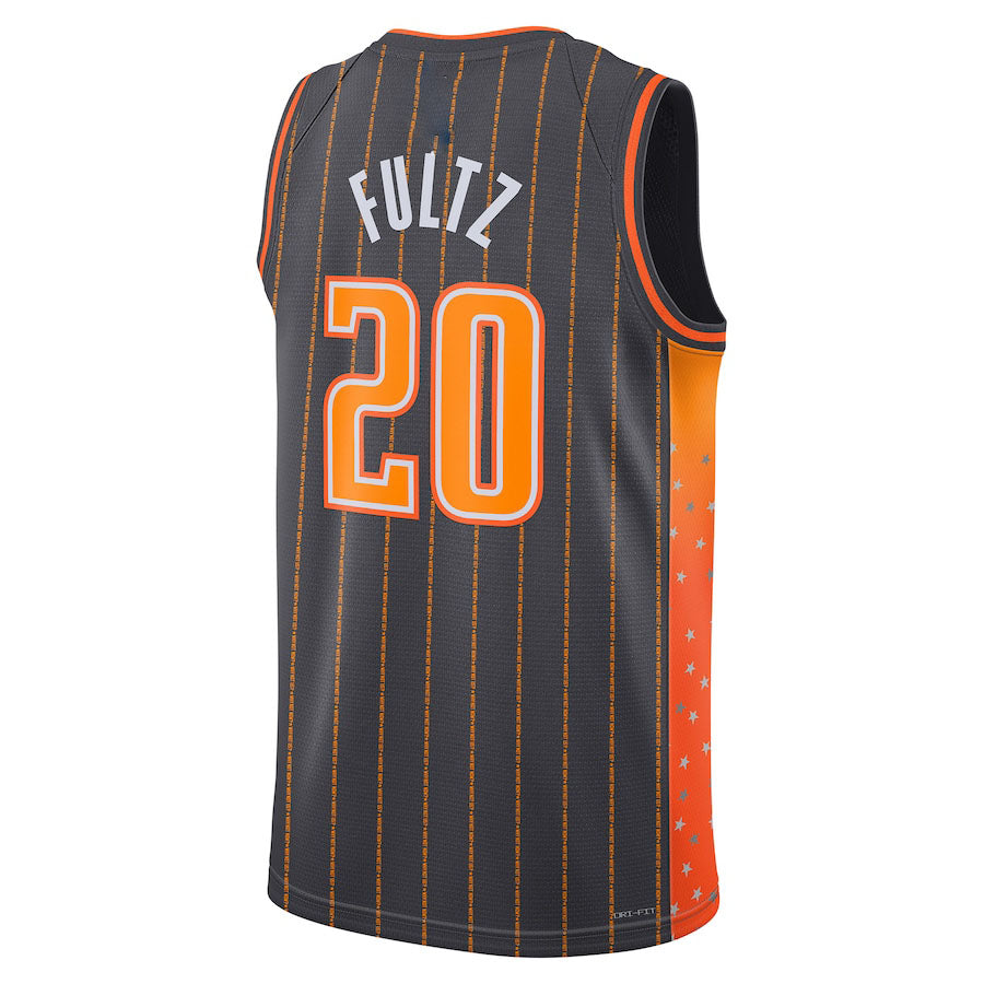 O.Magic #20 Markelle Fultz 2021-22 Swingman Jersey City Edition Anthra ...