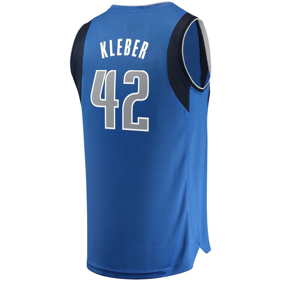 D.Mavericks #42 Maxi Kleber Fanatics Branded Fast Break Replica Team C ...