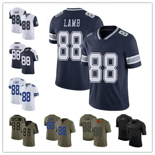 Men's # 88 CeeDee Lamb D.Cowboy Limited Stitched jerseys – Puhics