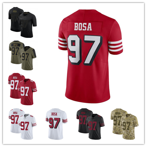 Men's #97 Nick Bosa San Francisco 49ers Limited Stitched Jerseys – Puhics