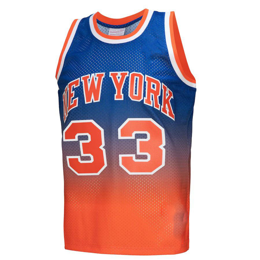 NY.Knicks #33 Patrick Ewing Mitchell & Ness 1991-92 Hardwood Classics ...