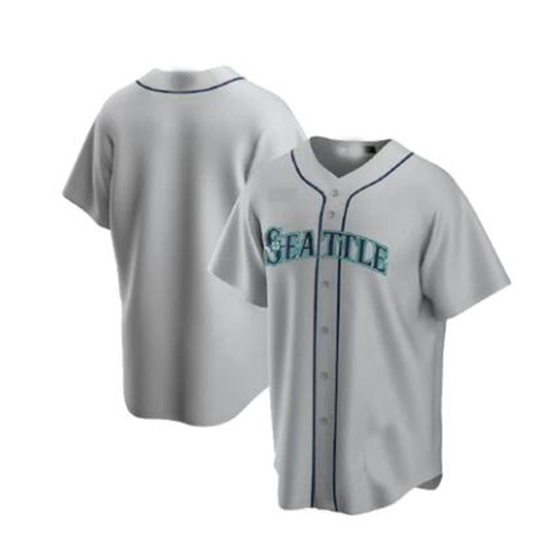 Seattle Mariners #44 Julio Rodriguez GRAY ROAD TEAM JERSEY Baseball Je ...