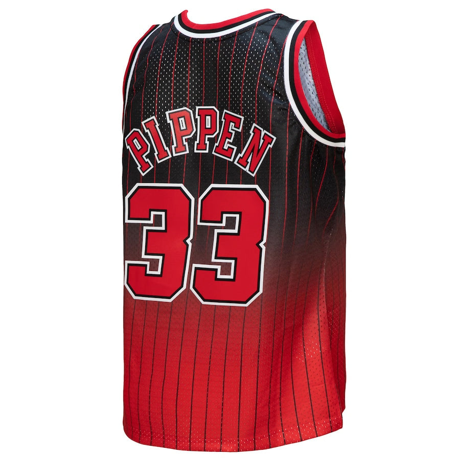 C.Bulls #33 Scottie Pippen Mitchell & Ness 1995-96 Hardwood Classics F ...