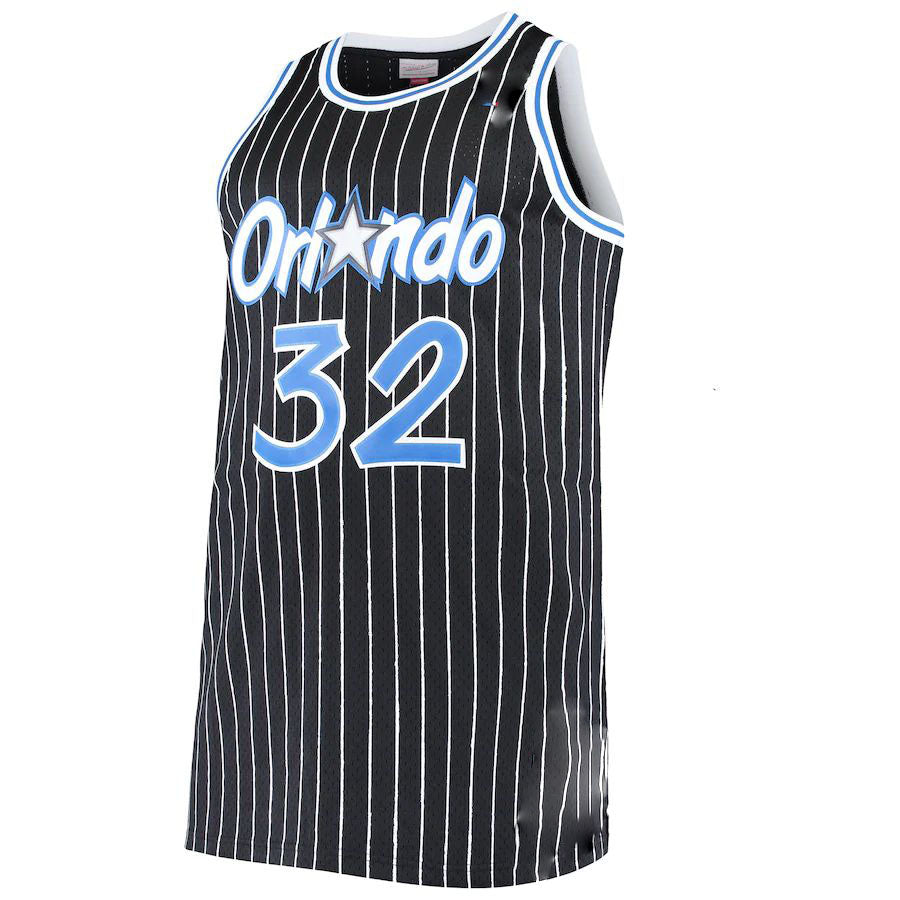 O.Magic #32 Shaquille O'Neal Mitchell & Ness Big & Tall Hardwood Class ...